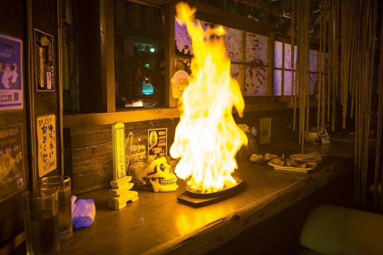 Yurei Themed Restobar as a Horror Cafe in Japan