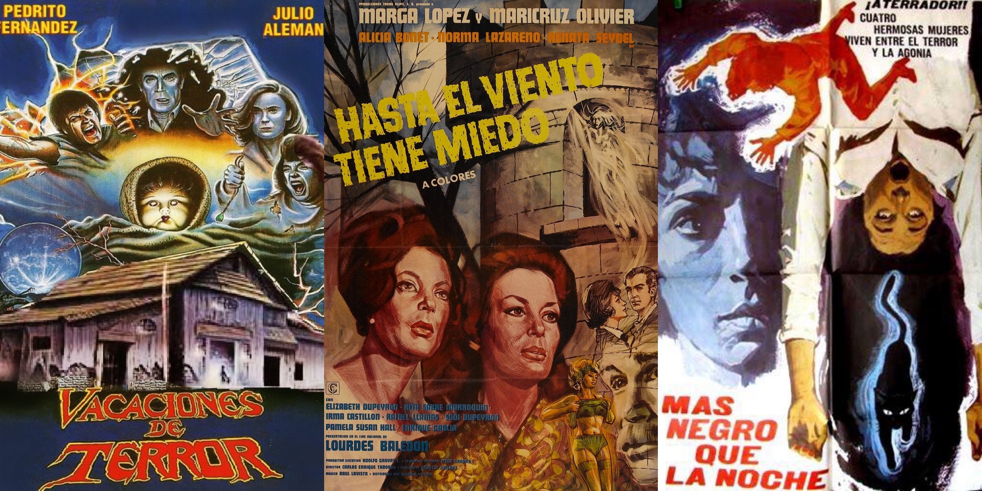 Mexican Horror Films From 1970 Through 1990