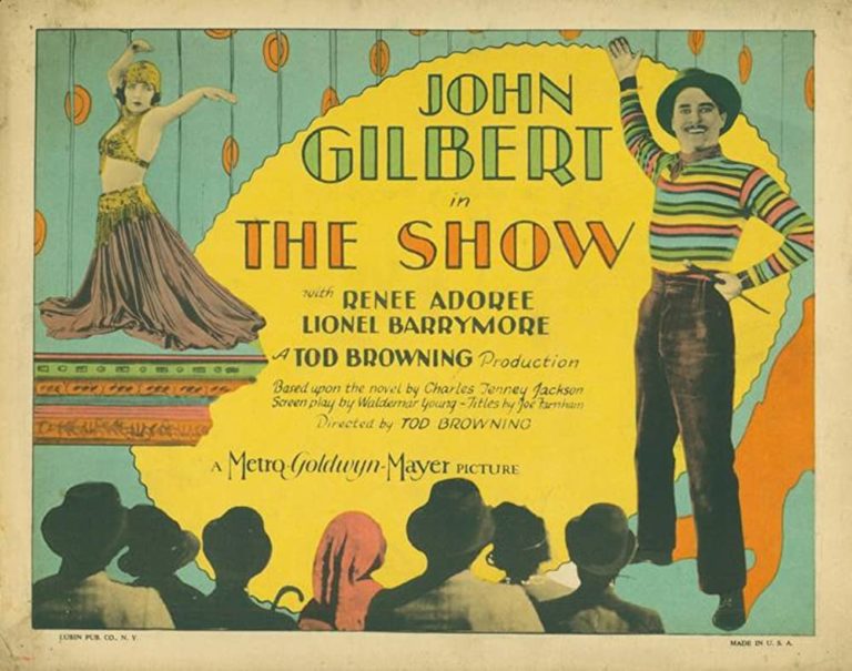 The Show 1927 Film Review Silent Carnival